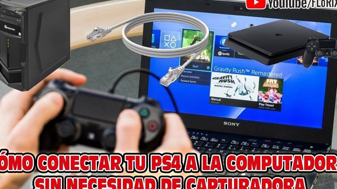 ️Cómo conectar la PlayStation 4 al portátil【 ️】ProyectoFactoria