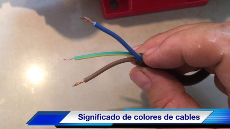 ️Cómo conectar los cables azul y marrón en una instalación eléctrica【 ️ ...