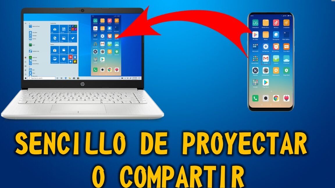 ️Cómo reflejar la pantalla del móvil en la PC【 ️】ProyectoFactoria