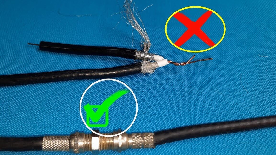 ️Cómo unir dos cables de antena【 ️】ProyectoFactoria